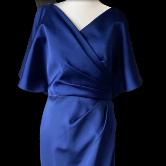 JS Collections | Dresses | Js Collection Bridal Navy Dress Womens 8w ...